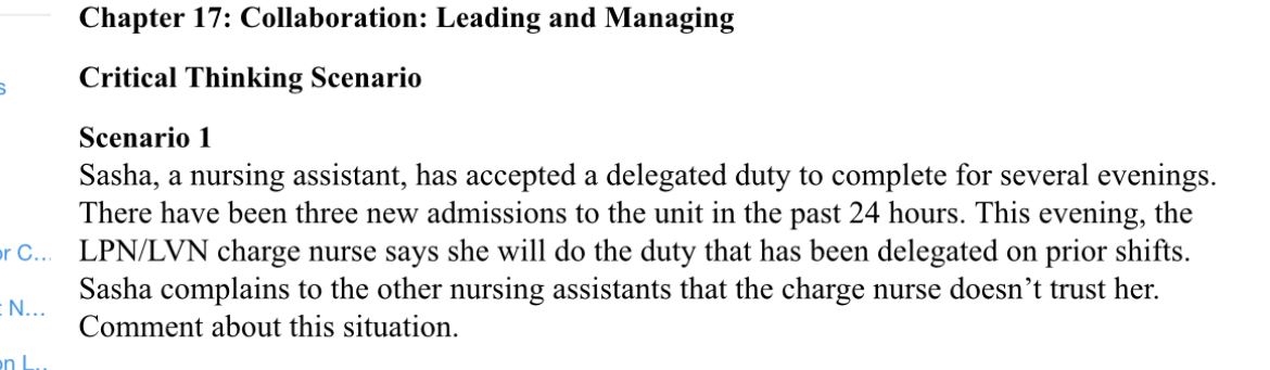 Solved Chapter 17: Collaboration: Leading and | Chegg.com