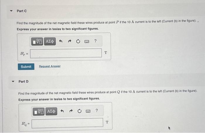 Solved Find the magnitude of the net magnetic field these | Chegg.com