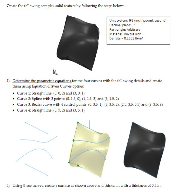 Solved Drawing this part using Solidwork. Screenshot step by | Chegg.com