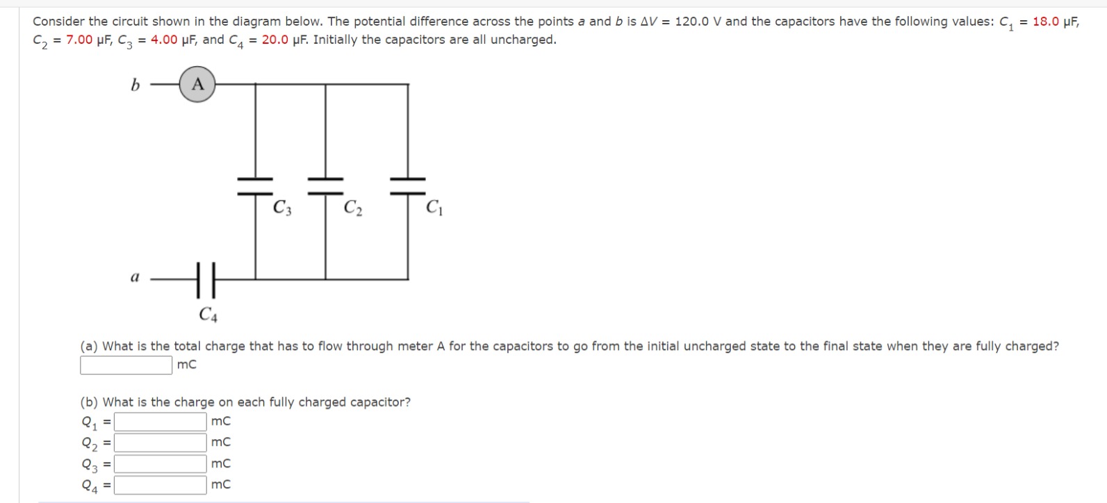 Solved Consider the circuit shown in the diagram below. The | Chegg.com