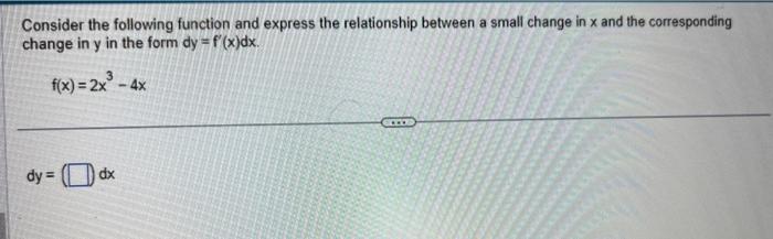 Solved Consider the following function and express the | Chegg.com