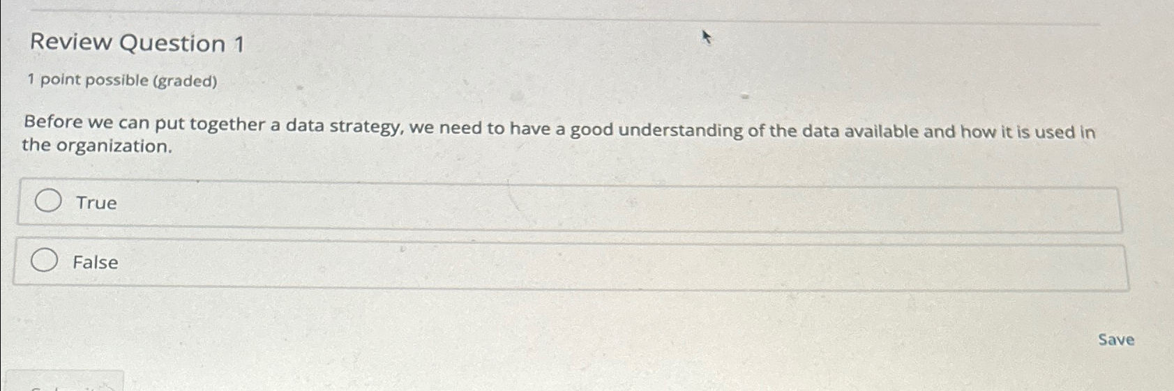 Solved Review Question 11 ﻿point possible (graded)Before we | Chegg.com