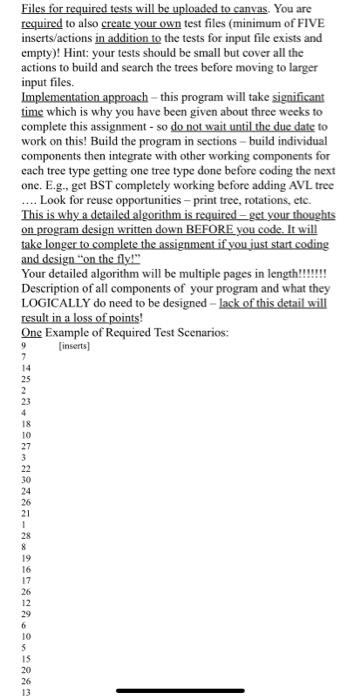 Solved Detailed Algorithm Source Code Inputoutput Files
