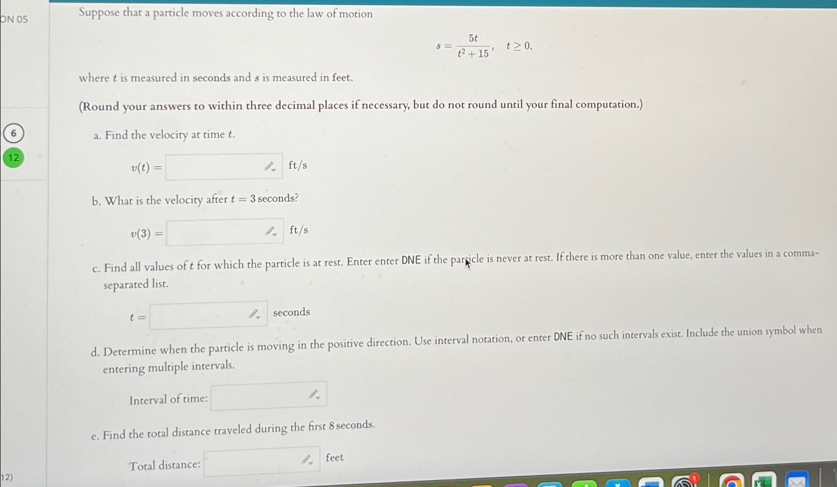 Solved Suppose that a particle moves according to the law of | Chegg.com