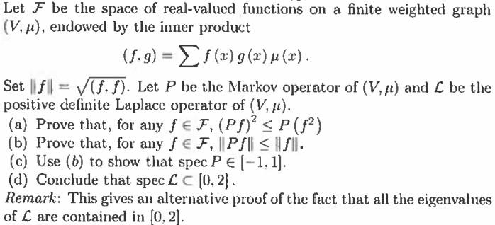 Solved Let F be the space of real-valued functions on a | Chegg.com