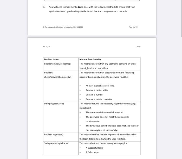Solved 1. Create an account by entering username, password, | Chegg.com