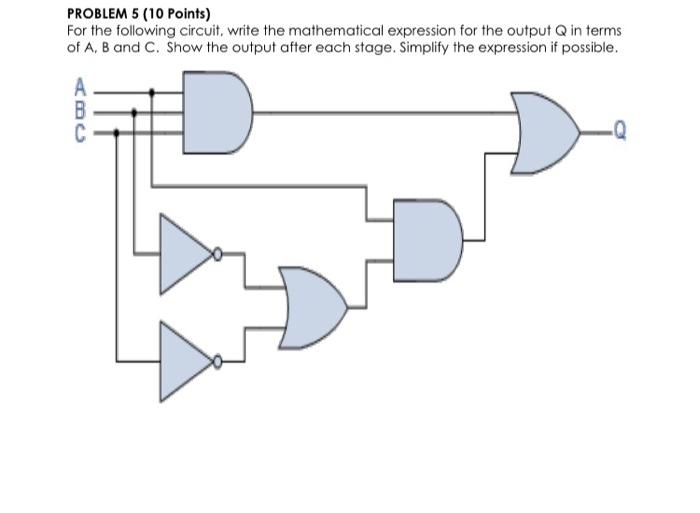 Solved PROBLEM 4 (12 points) For the following circuit, | Chegg.com