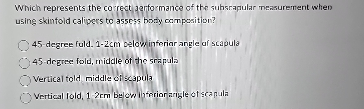 Solved Which represents the correct performance of the | Chegg.com