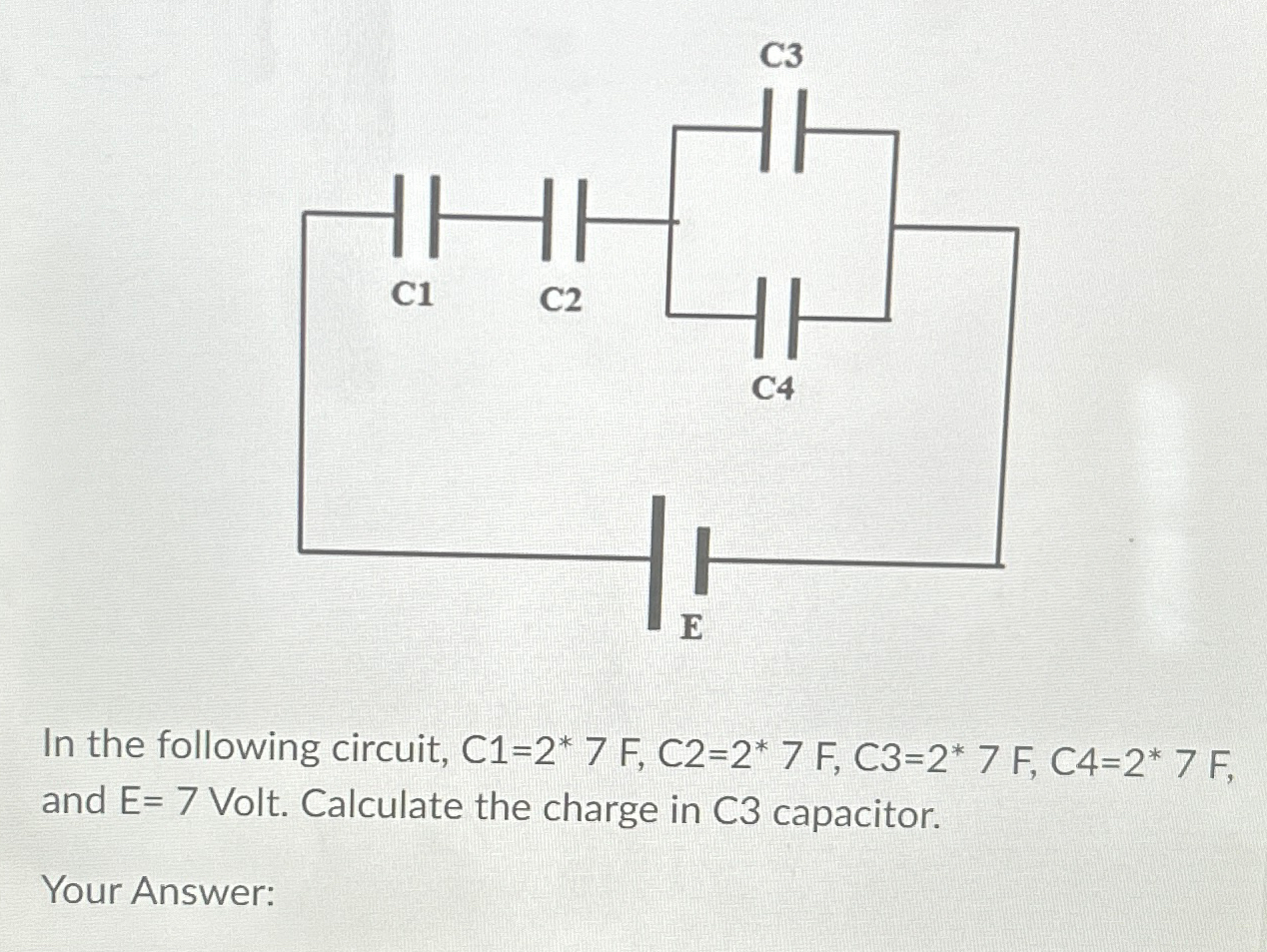 Solved In the following circuit, | Chegg.com
