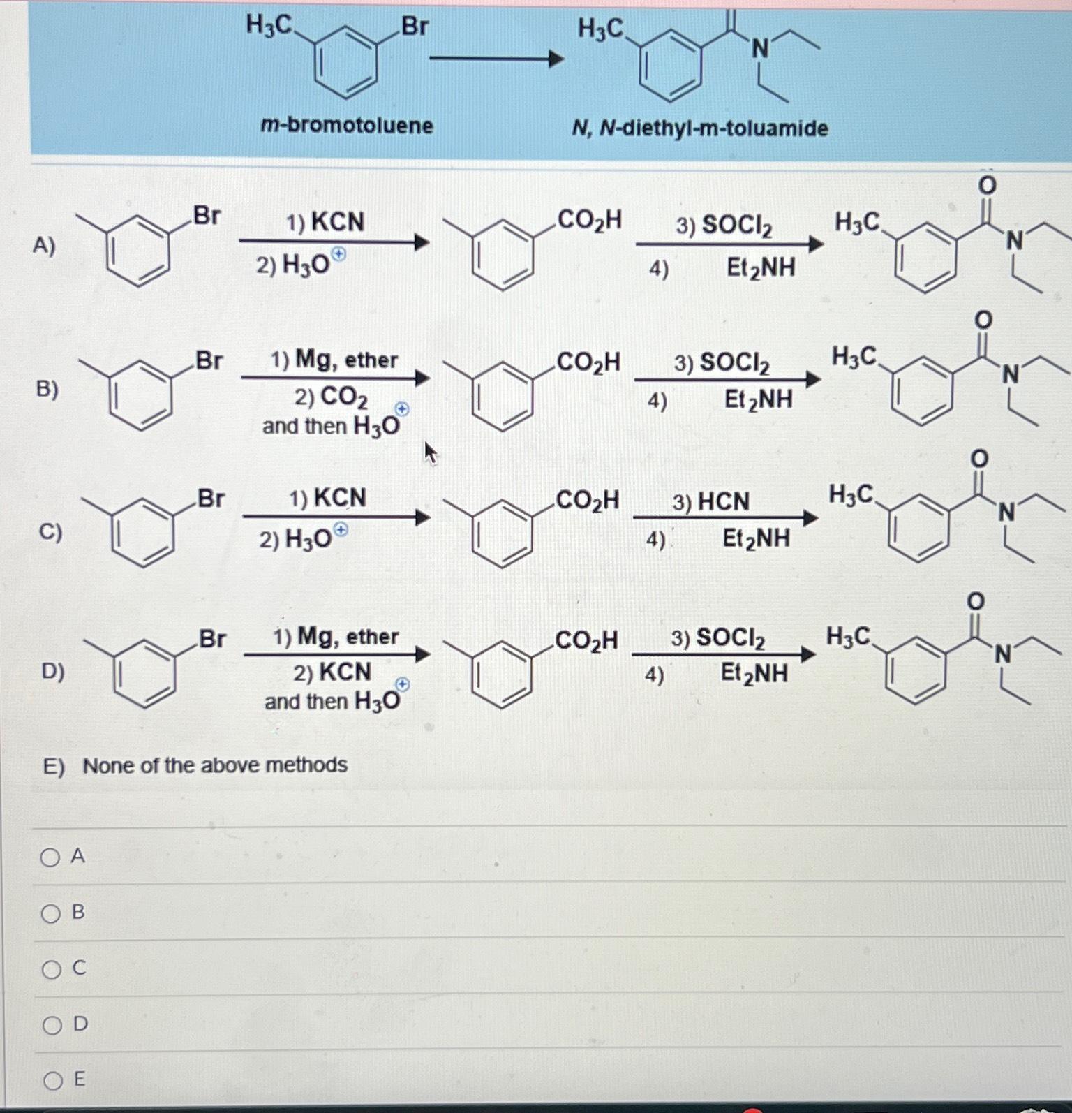 Solved Design the synthesis of the final compound | Chegg.com