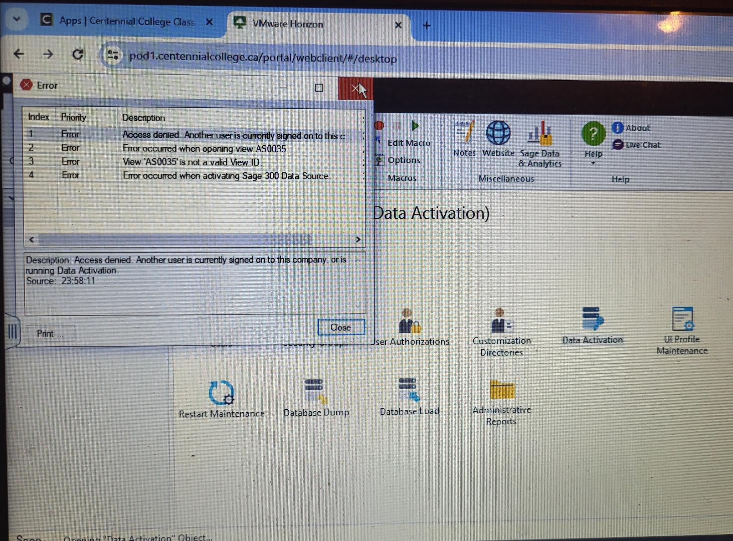 Solved Apps ï Centennial College Class Vmware Horizon Chegg