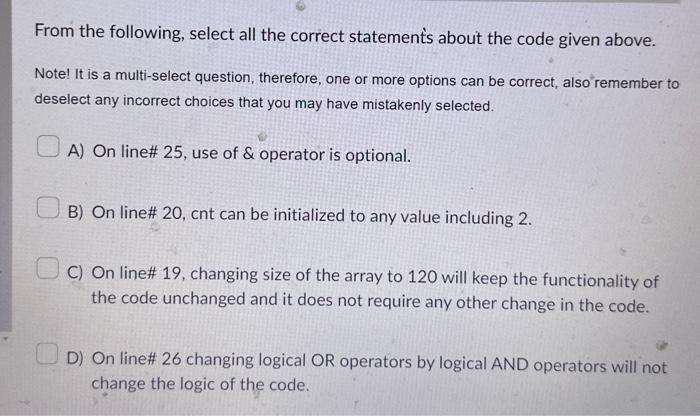 Solved 16⇉ void averagePrecip(float arr[], int len); 17 int | Chegg.com