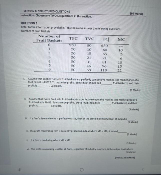 Solved QUESTION 1 Refer to the information provided in Table | Chegg.com
