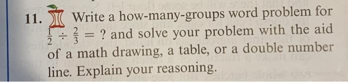 Solved 9. I Write a how-many-groups word problem for 2 = = ? | Chegg.com
