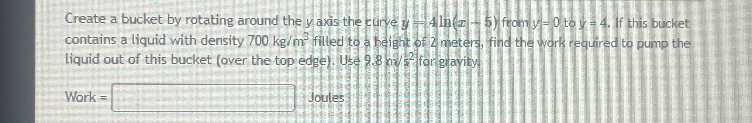 Solved Create a bucket by rotating around the y ﻿axis the | Chegg.com