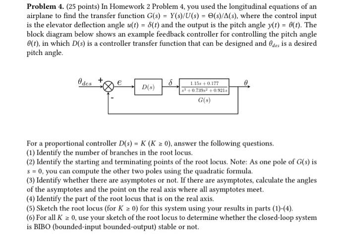 Solved Problem 4. (25 points) In Homework 2 Problem 4, you | Chegg.com
