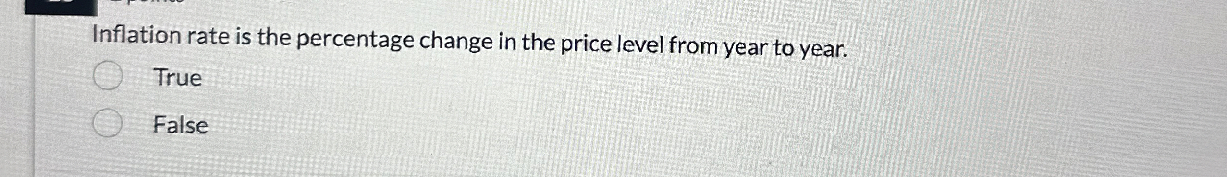 Solved Inflation rate is the percentage change in the price | Chegg.com