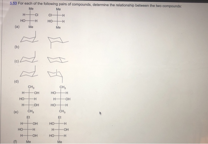 Solved 5.53 For each of the following pairs of compounds, | Chegg.com