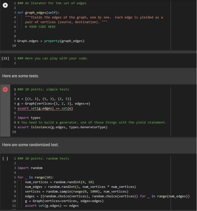Solved An example of a graph with V = {a,b,c,d, e, f,g} and | Chegg.com