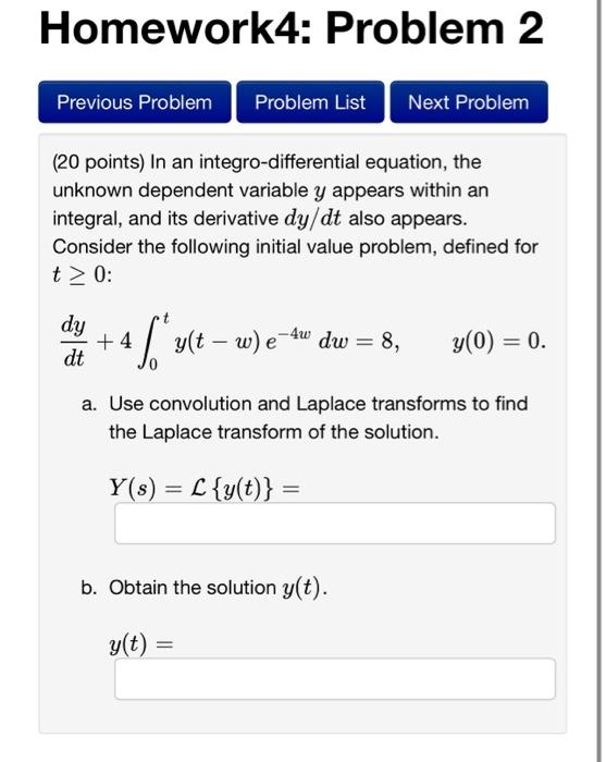 Solved Homework4: Problem 2 (20 points) In an | Chegg.com