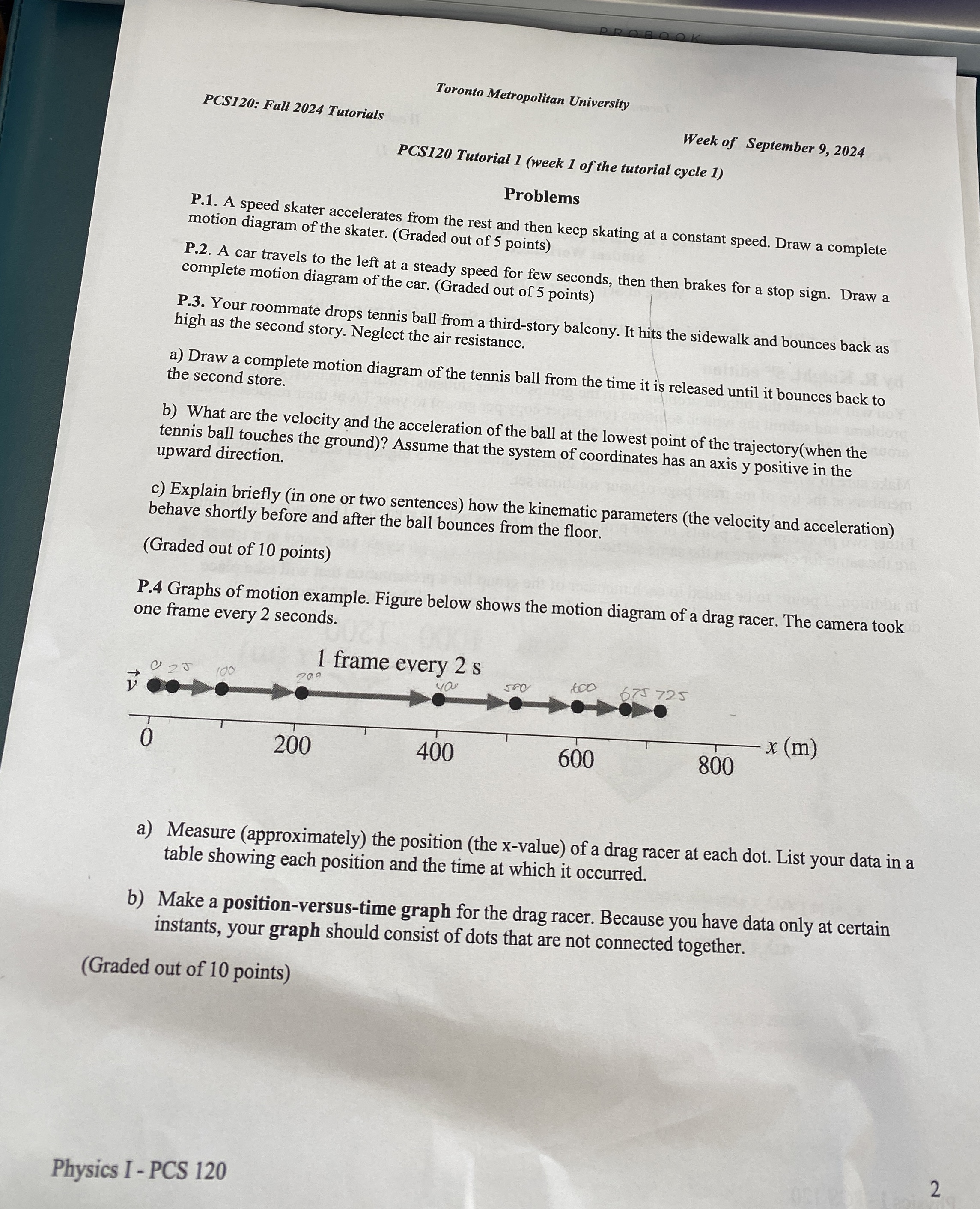 Solved PCS120 ﻿Tutorial 1 (week 1 ﻿of the tutorial cycle | Chegg.com