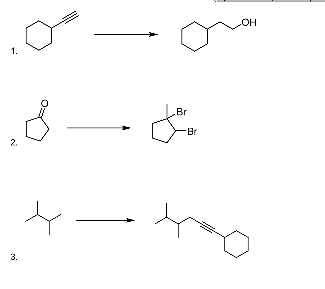 Solved propose an efficient synthesis for each of the | Chegg.com