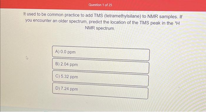 Solved It used to be common practice to add TMS | Chegg.com