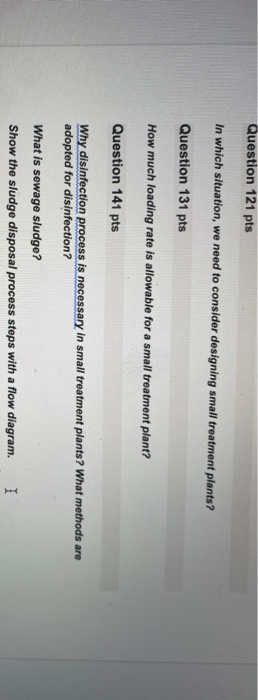 Solved Question 121 pts In which situation, we need to | Chegg.com