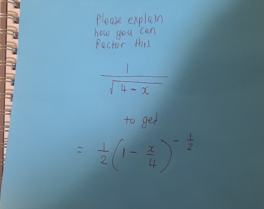Solved Please explain how you can factor this14-x2 ﻿to ﻿get | Chegg.com