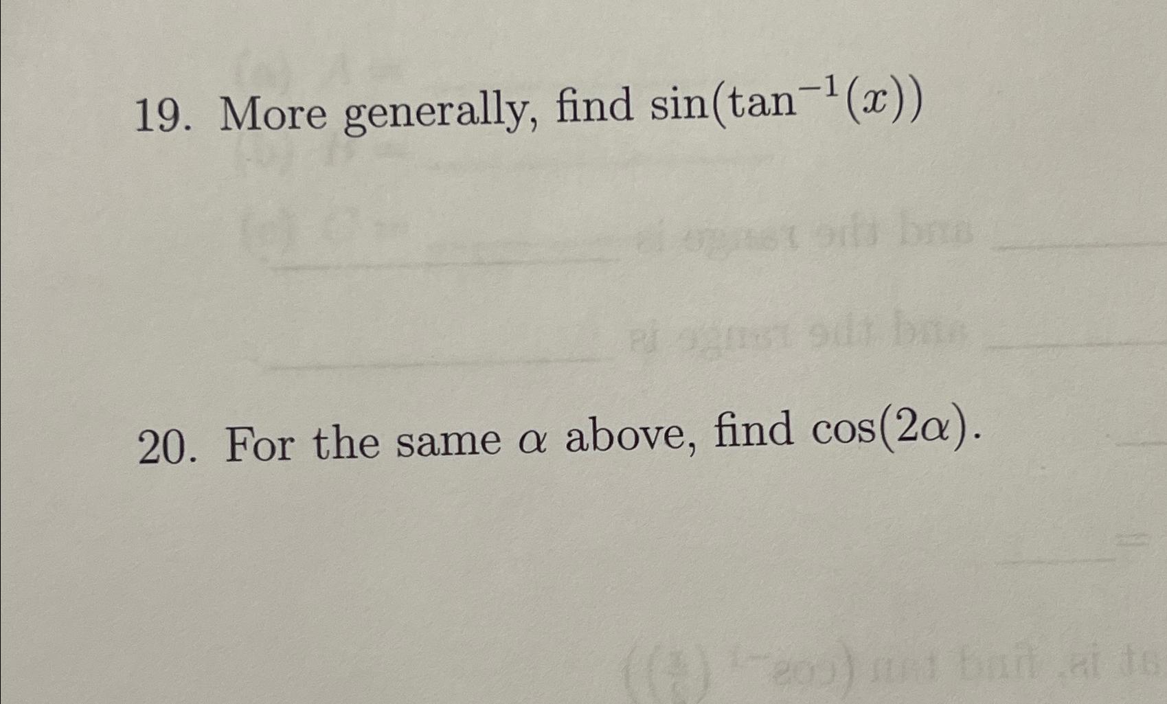 solved-more-generally-find-sin-tan-1-x-for-the-same-chegg