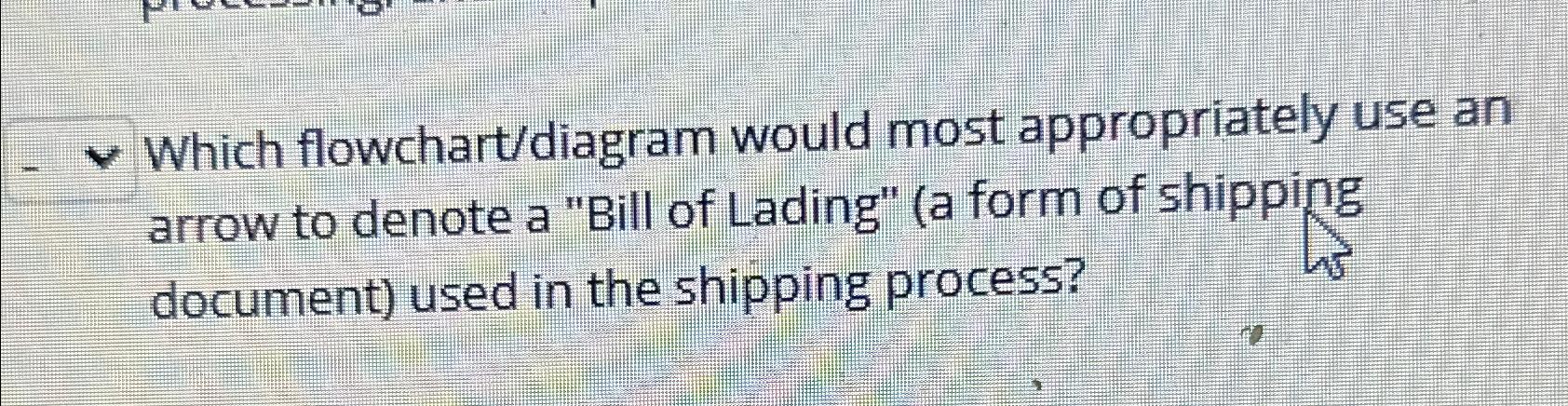 Solved Which flowchart/diagram would most appropriately use | Chegg.com