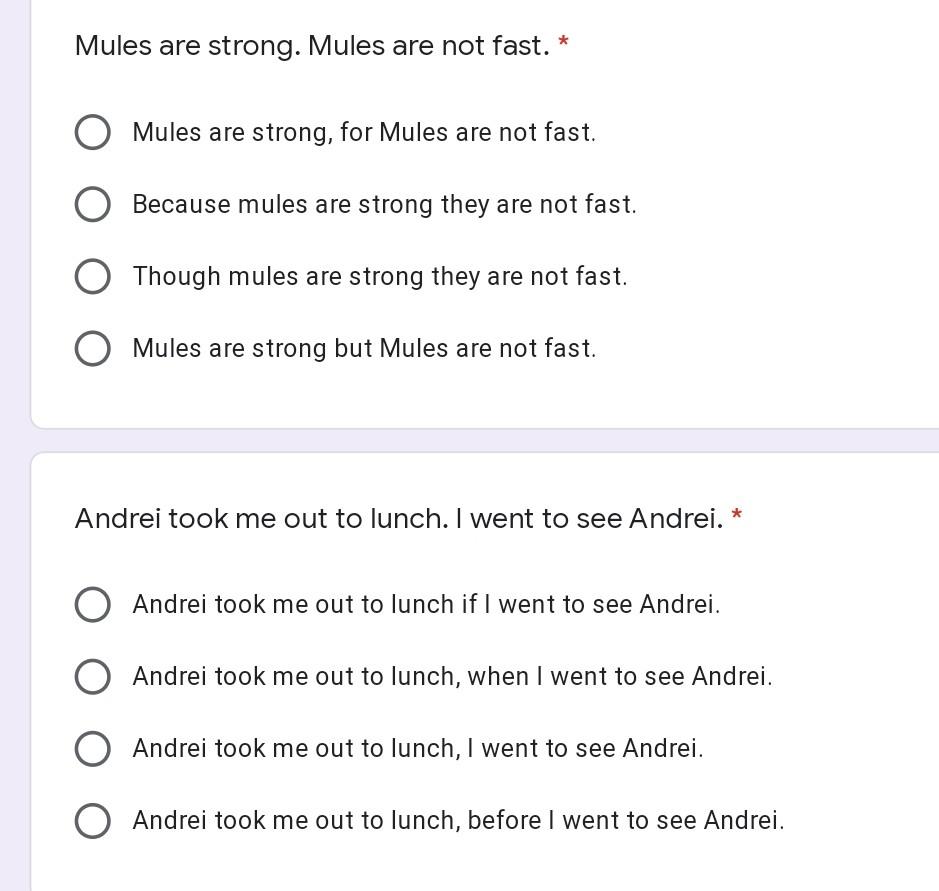 Solved Mules are strong. Mules are not fast. * Mules are | Chegg.com