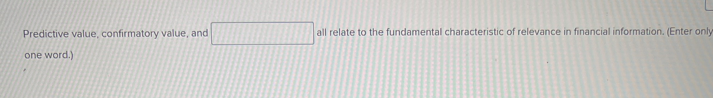 Predictive value, confirmatory value, and all relate | Chegg.com