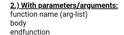 Solved Language/Tool: Octave Task: Create user-defined | Chegg.com