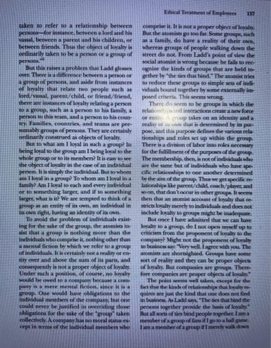 Read the short article about whistleblowing by Ronald | Chegg.com