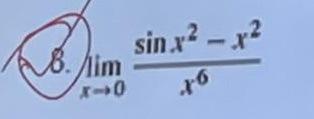 Solved x2 sin r2 - 2 8. Mim 0 76 | Chegg.com