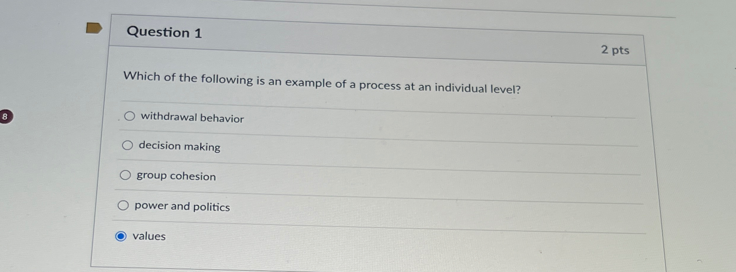 Solved Question 12 ﻿ptsWhich of the following is an example | Chegg.com