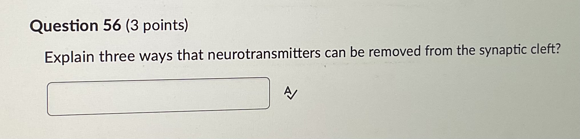 Solved Question 56 (3 ﻿points)Explain three ways that | Chegg.com