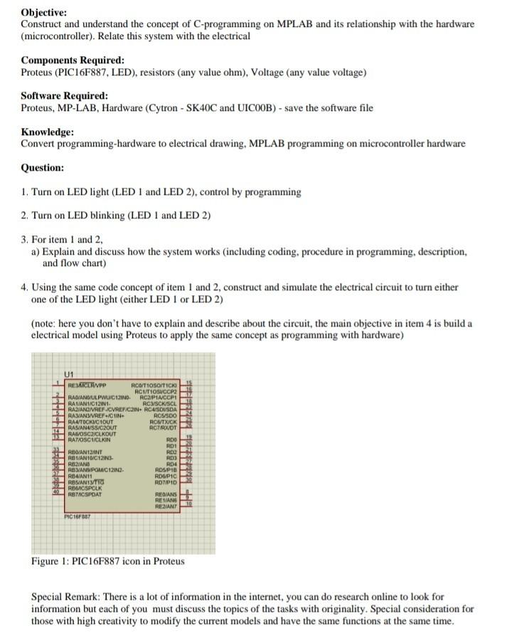Objective: Construct and understand the concept of | Chegg.com