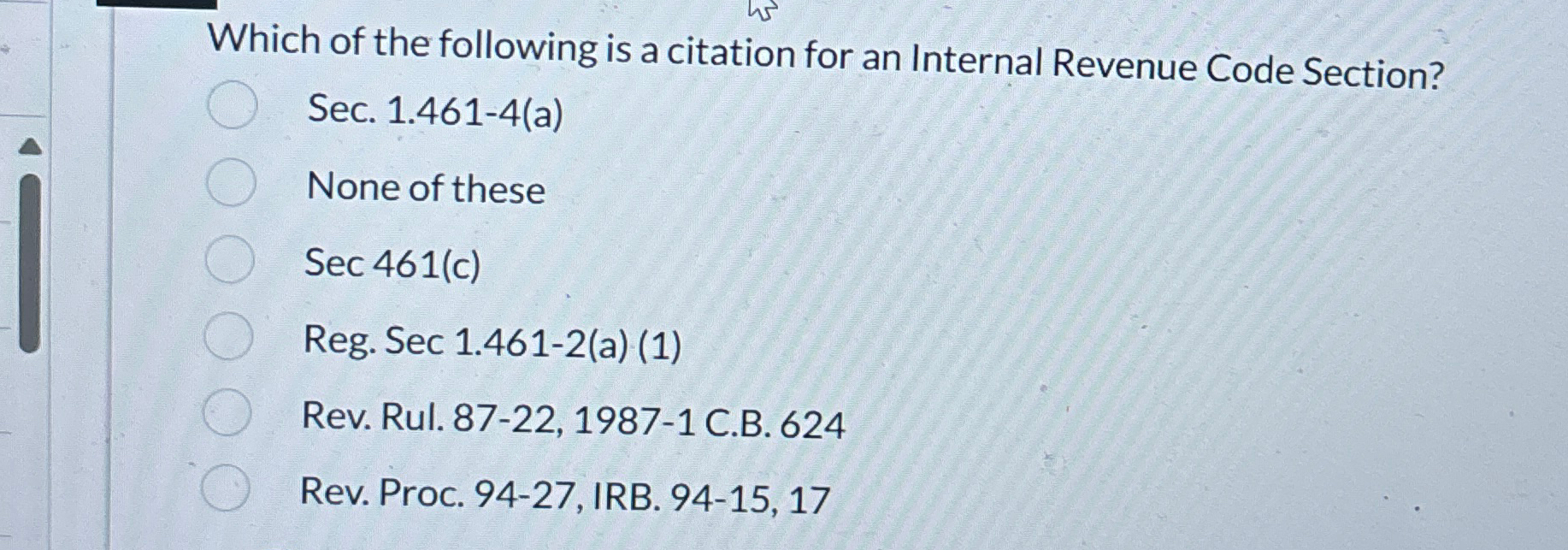 Solved Which of the following is a citation for an Internal | Chegg.com