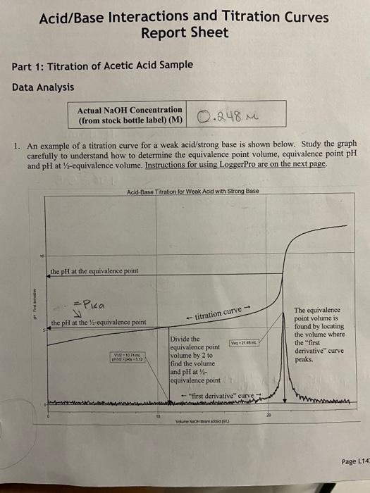 Solved Questions of the Day - How do we generate a titration | Chegg.com