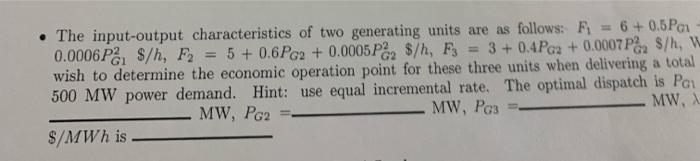 Solved - Neglecting systems losses and generators limits. A | Chegg.com