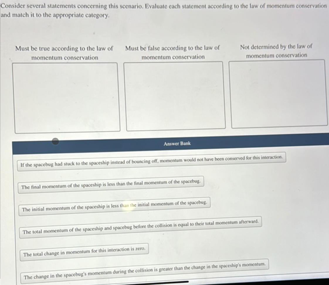 Solved Consider several statements concerning this scenario. | Chegg.com