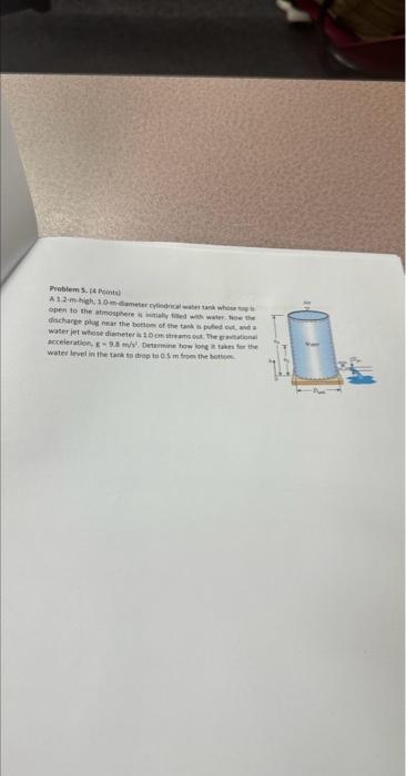 Solved Probiem s. 44 Peints? open to the atmospitere is | Chegg.com