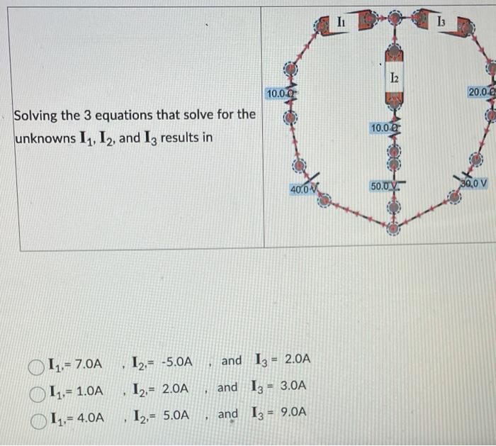 Solved Solving the 3 equations that solve for the unknowns | Chegg.com