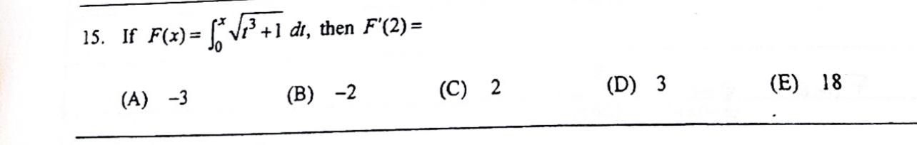 Solved If F(x)=∫0xt3+12dt, ﻿then | Chegg.com