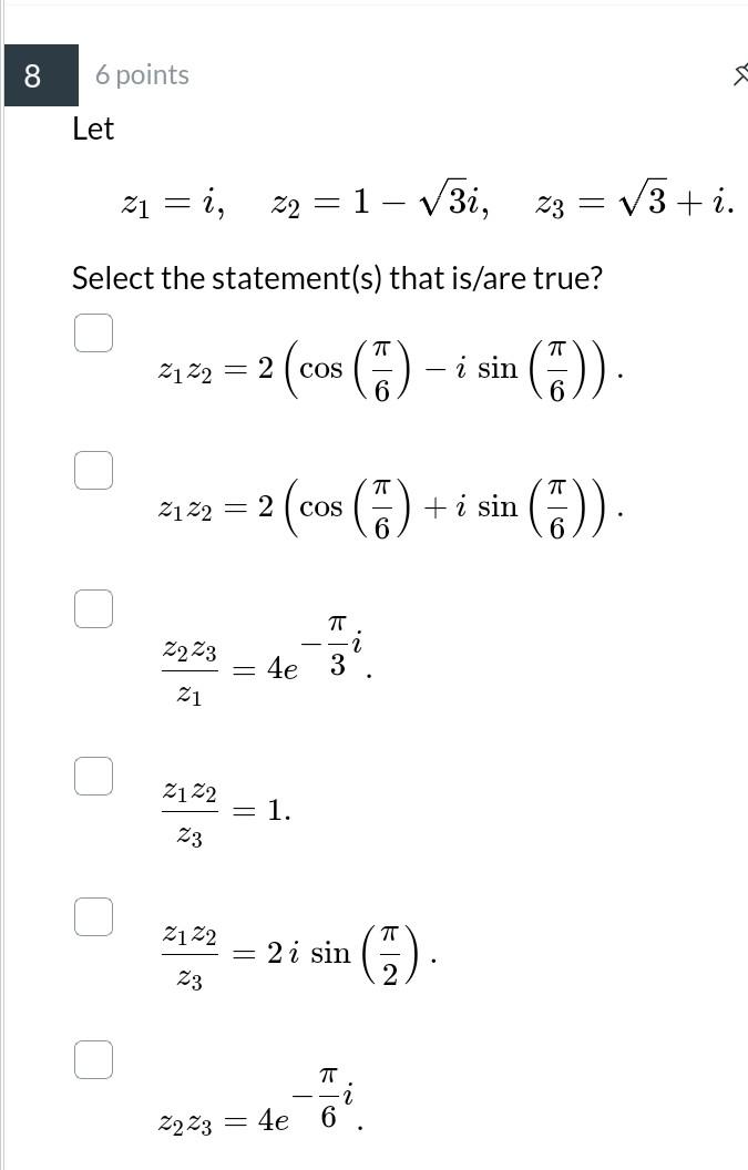 Solved Every real number is also a complex number. O True | Chegg.com