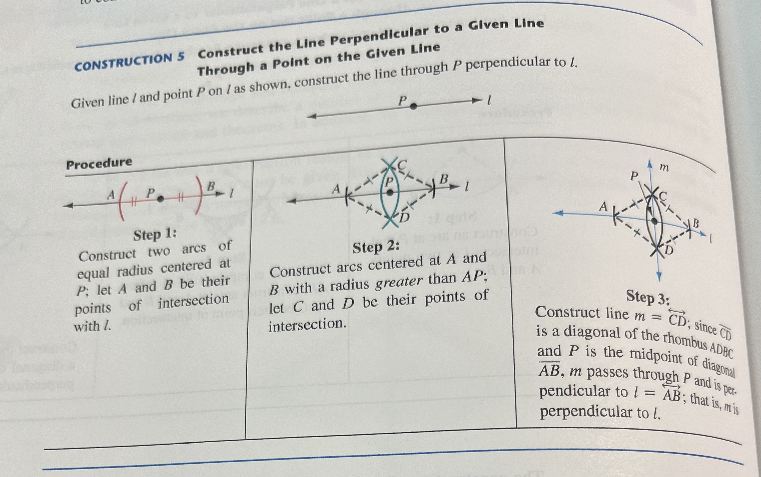 Solved Construction Creating segments, angles, parallel | Chegg.com