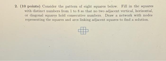 Solved 2. (10 points) Consider the pattern of eight squares | Chegg.com