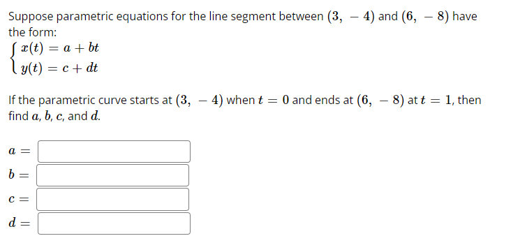 Solved Eliminate the parameter t ﻿to find a simplified | Chegg.com
